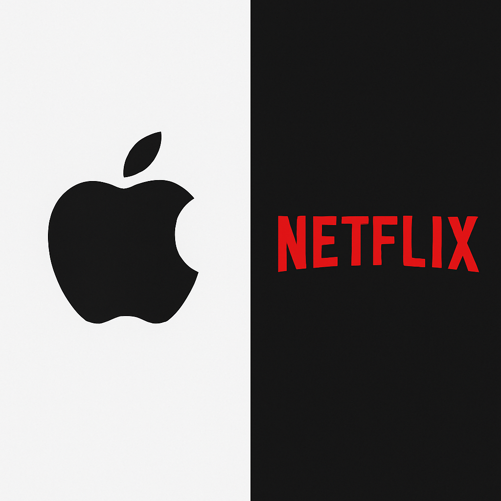Apple vs. Netflix: The Quiet Battle Behind Two Tech Titans’ Record ...