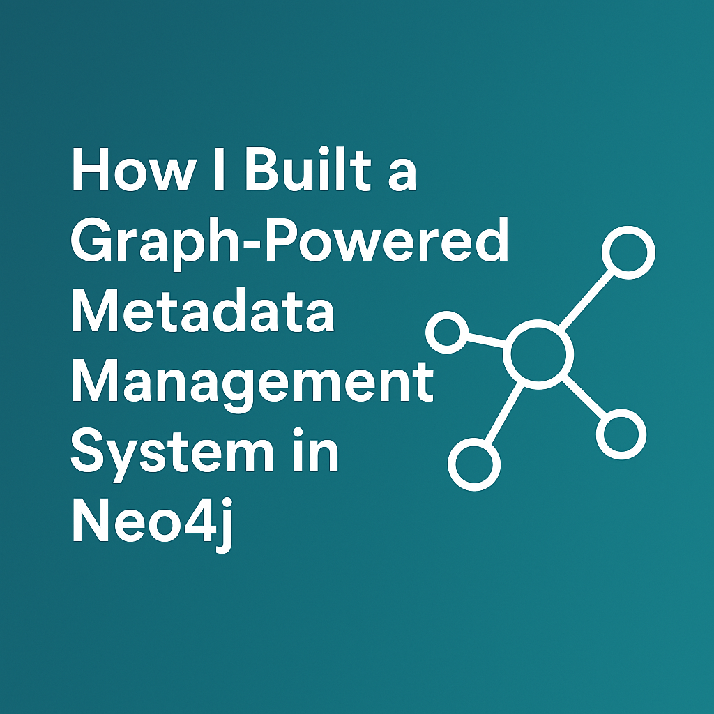 🧠 Building a Metadata Management System with a Knowledge Graph (Starting from Scratch) | by ...