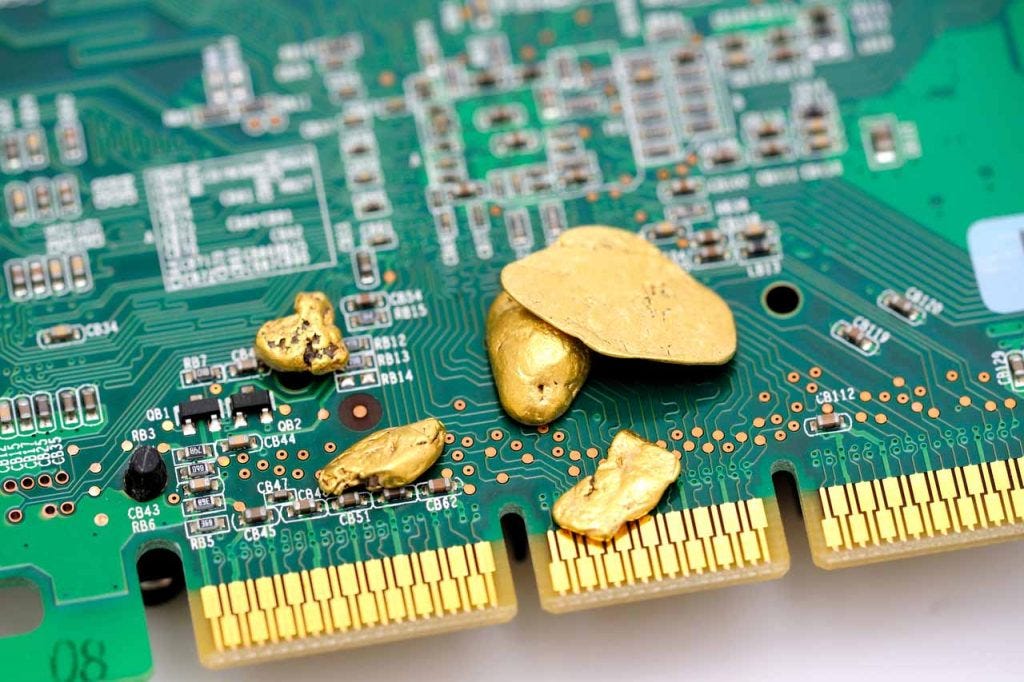 From Gold to Trash to Gold. The rapid advancement of technology has ...