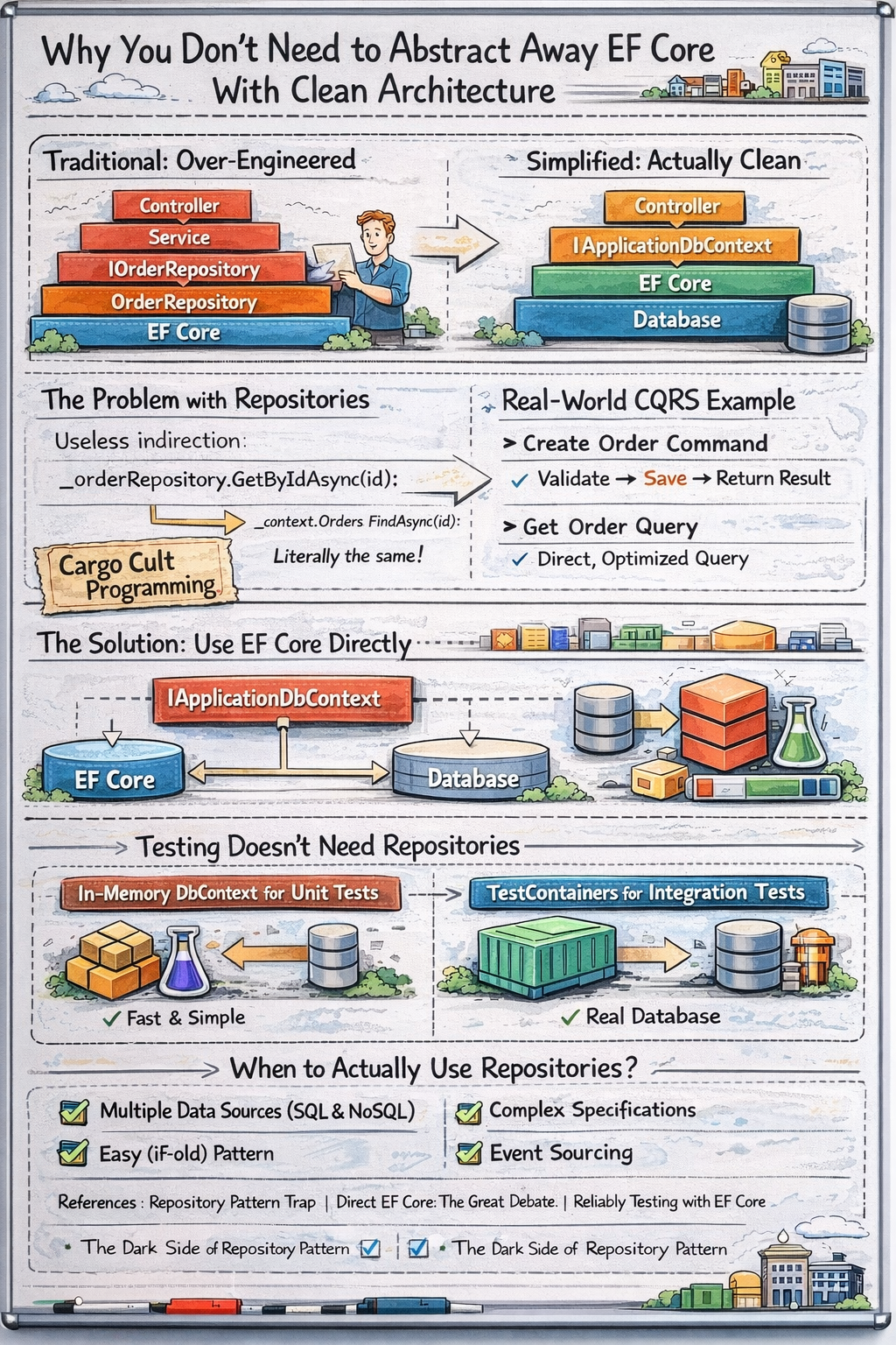 Why You Don’t Need To Abstract Away EF Core With Clean Architecture ...