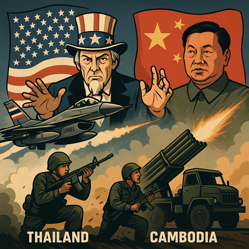 Thailand Vs Cambodia, A Proxy War of the USA and China | by Vikas | The ...