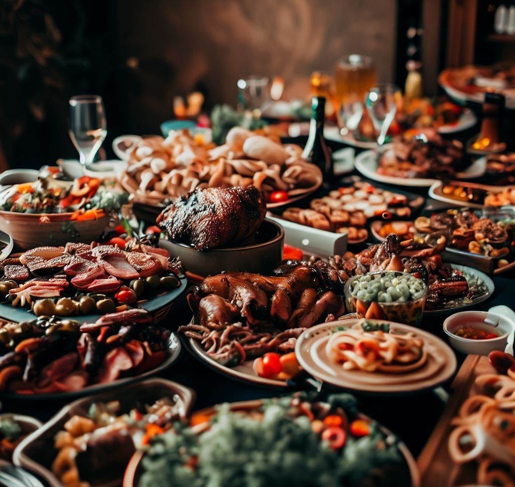 A Table of Divine Delights - Elena Cooper - Medium