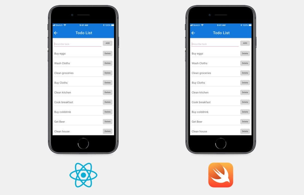 Why Would You Build A React Native App Rather Than A Swift App? - abdulsamad - Medium