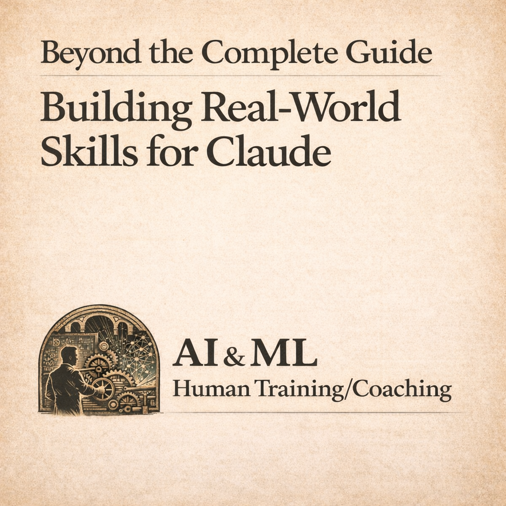 Master Claude Skills: Official Docs & Tutorial | AI & ML Human Training ...