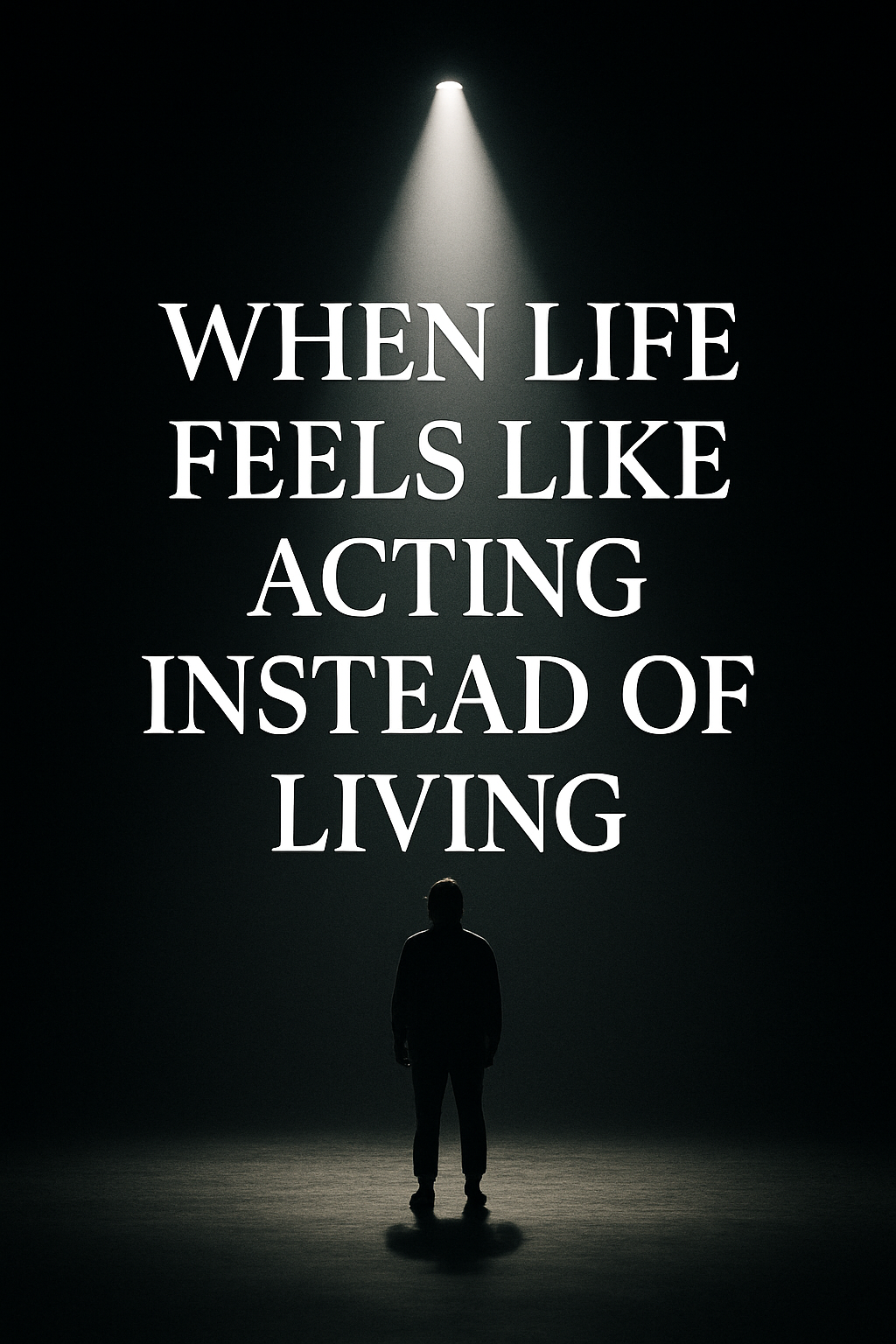 When Life Feels Like Acting Instead of Living | by Rahul Sampathirao ...