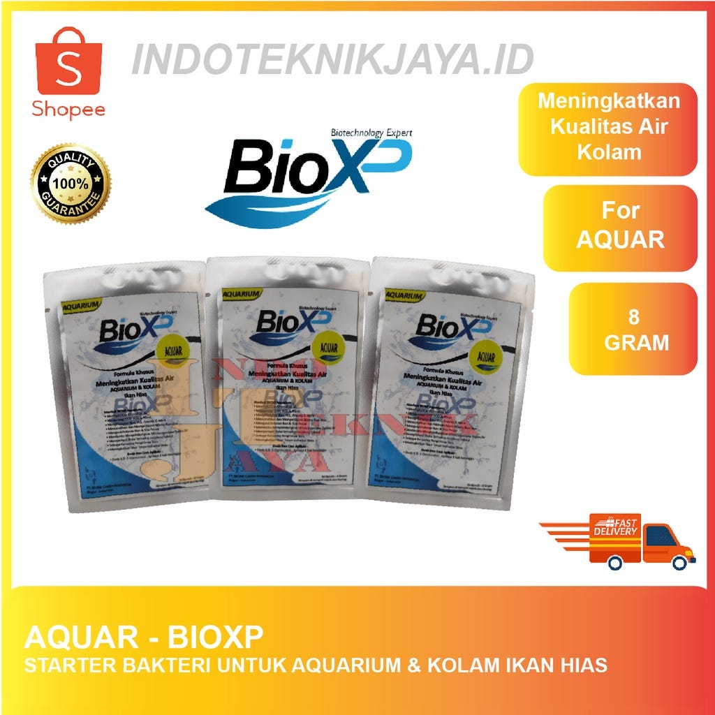 Jual BIOXP — AQUAR Bakteri Starter Aquascape / Bakteri penjernih Air ...