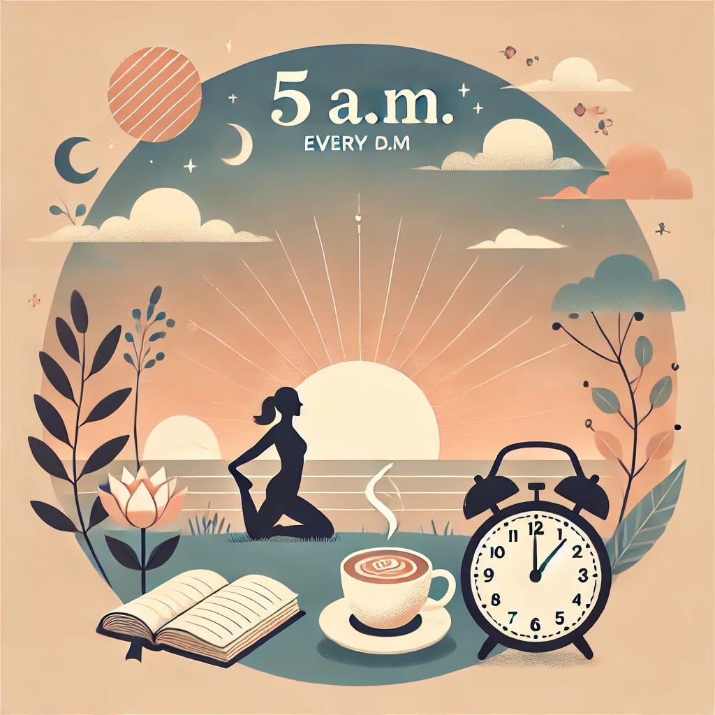 How to Wake Up at 5 A.M. Every Day: An Unconventional & Compassionate ...