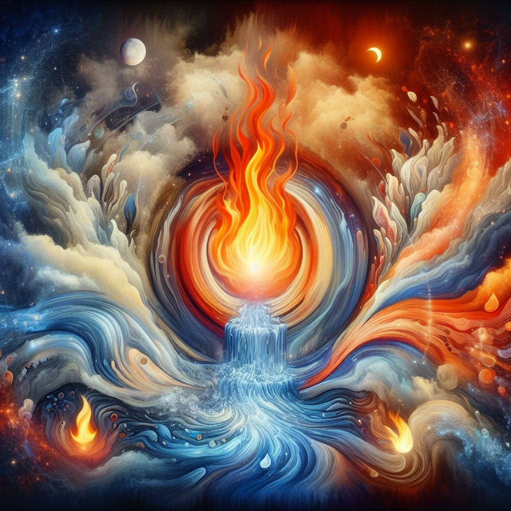 The Dance of Fire and Water: Unraveling the Unitary Essence of ...