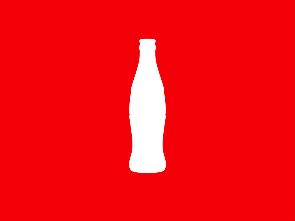 Coke Bottle Outline