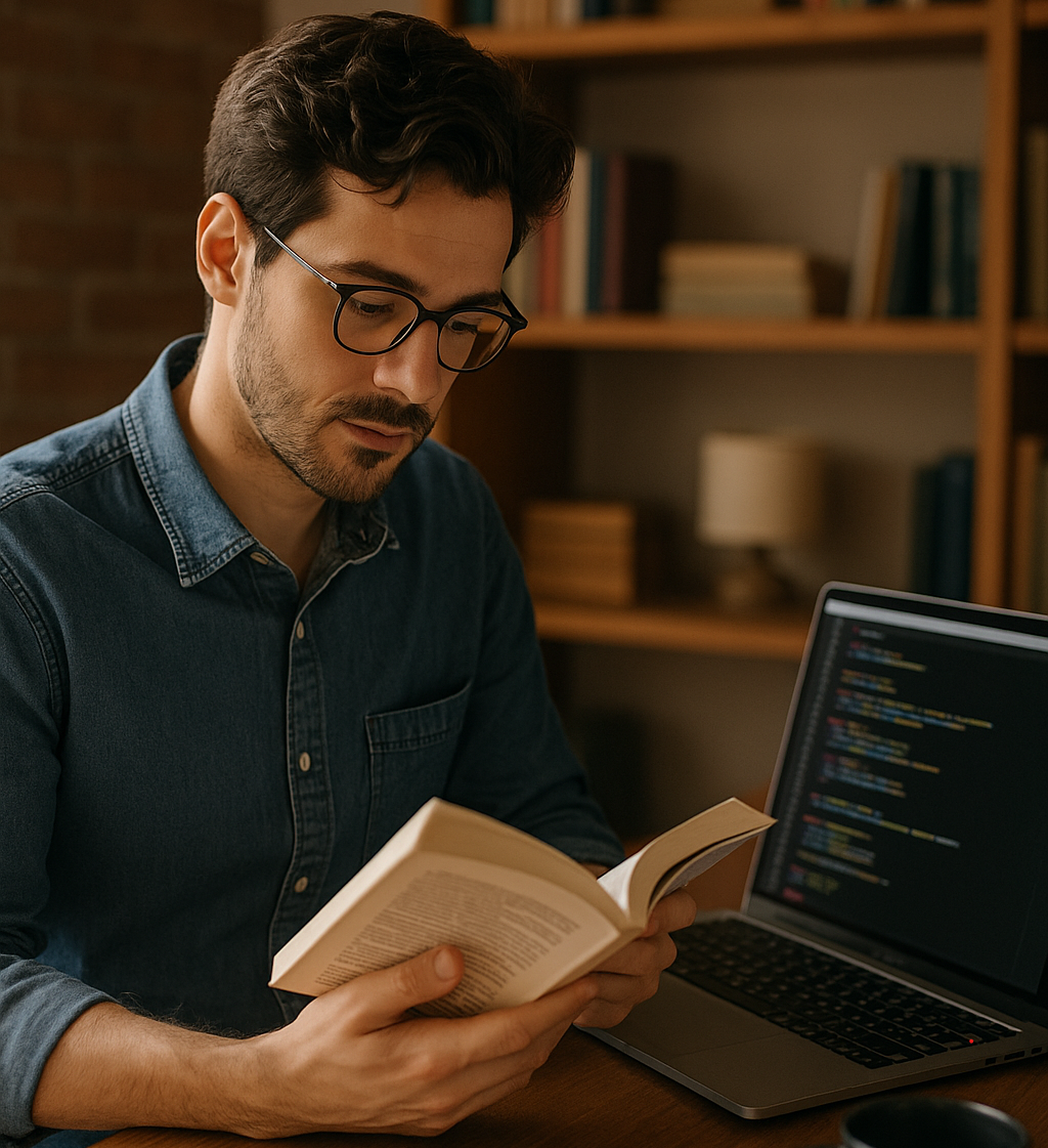 From Novels to Code: How Reading Improves Coding Style | by Vishakha With New | Nov, 2025 | Medium