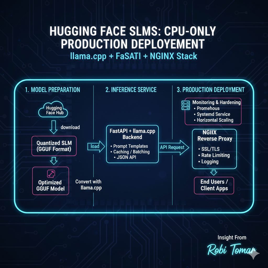 Hugging Face - Deploying HF SLMs on CPU Using llama.cpp + NGINX | by ...
