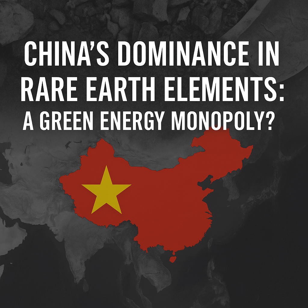 China’s Dominance in Rare Earth Elements: A Green Energy Monopoly? | by ...