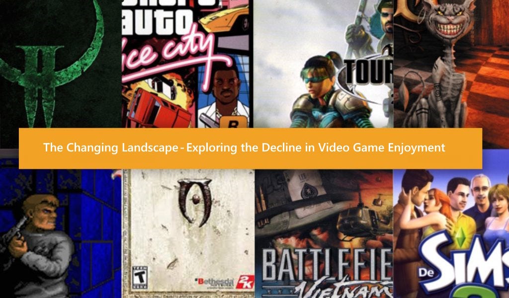 The Changing Landscape — Exploring the Decline in Video Game Enjoyment ...