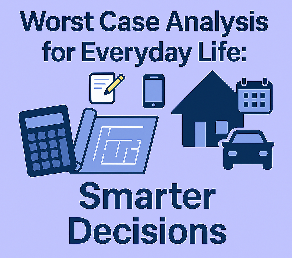 Worst Case Analysis for Everyday Life: Smarter Decisions | by Jon ...