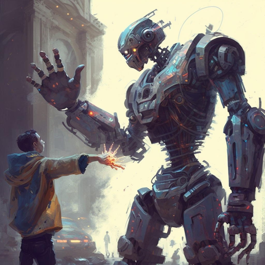 The High Fiving Robot Disaster of 2023 | by NanoCheeZe MEQUAVIS | Medium