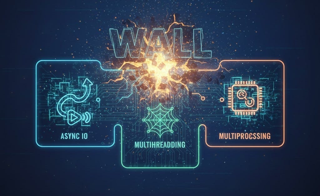 Async IO vs Multithreading vs Multiprocessing in Python | by ...