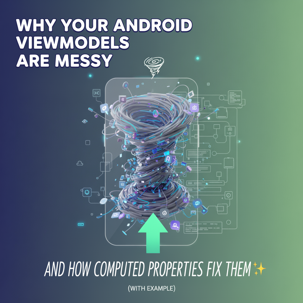 Why Your Android ViewModels Are Messy 🌪️. ༘⋆(And How Computed ...