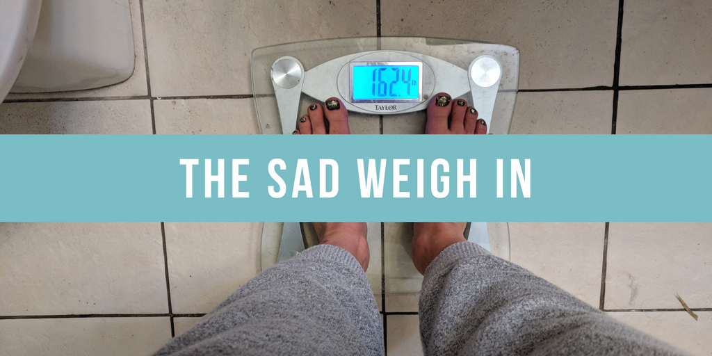 Sad weigh-in. How to stay on track in the face of… | by Mary Lucus ...