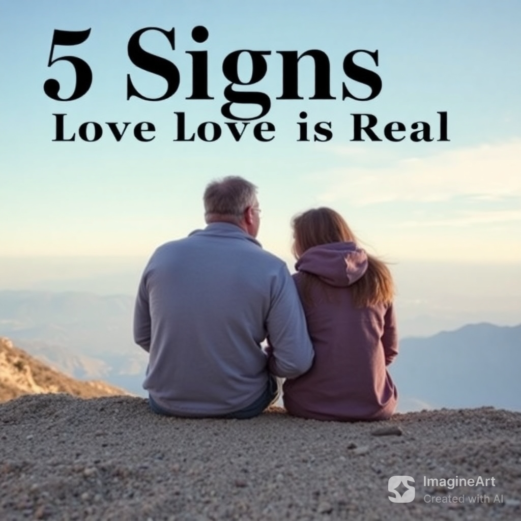 5 Signs That Love Is Real. Here’s how to tell if your love will… | by ...