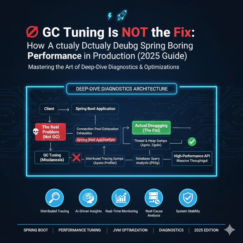 🚫 GC Tuning Is NOT the Fix: How to Actually Debug Spring Boot Performance in Production (2025 ...