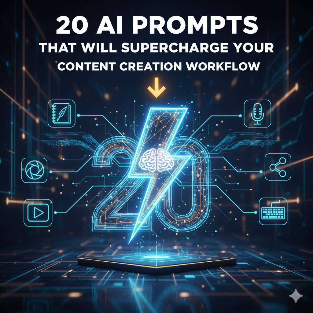 20 AI Prompts That Will Supercharge Your Content Creation Workflow | by ...