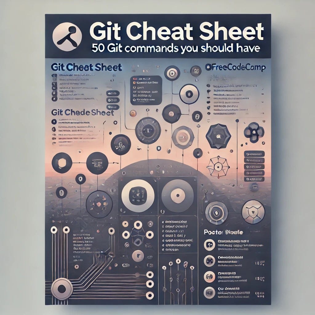 Git Cheat Sheet — 50 Git Commands You Should Know | by Divyanshu Ranjan Singh | Oct, 2024 | Medium