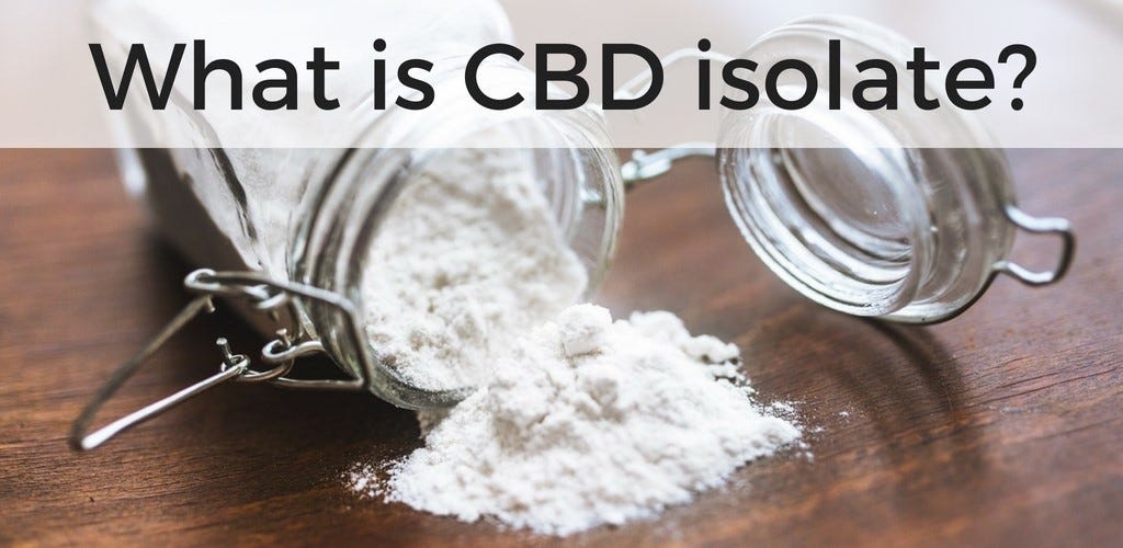 What is CBD Isolate (THC Free)? - Holy Pacha - Medium