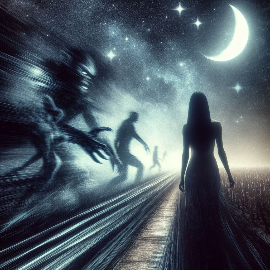 Nightwalkers. It’s nighttime when I come alive, but… | by River's ...