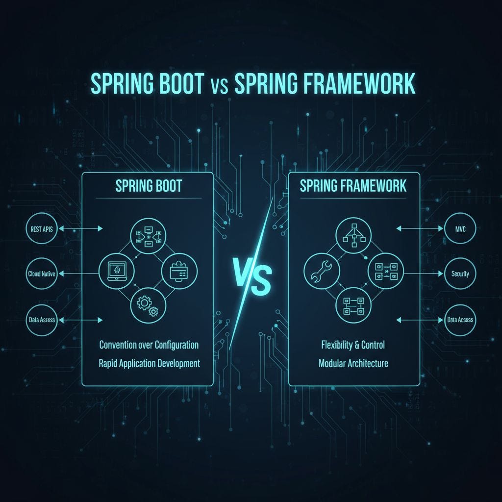 Spring Boot vs Spring Framework | JavaScript in Plain English