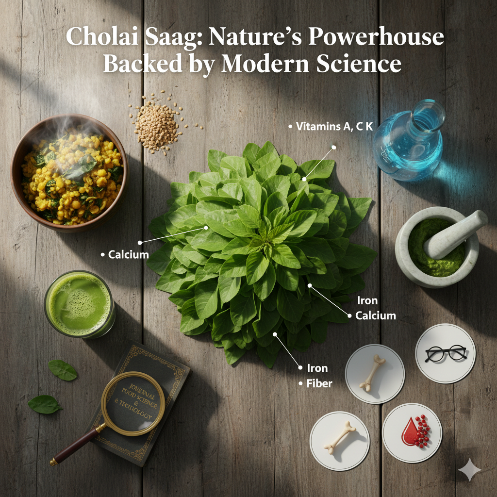 Cholai Saag (Green Amaranth): Nature’s Powerhouse Backed by Modern ...