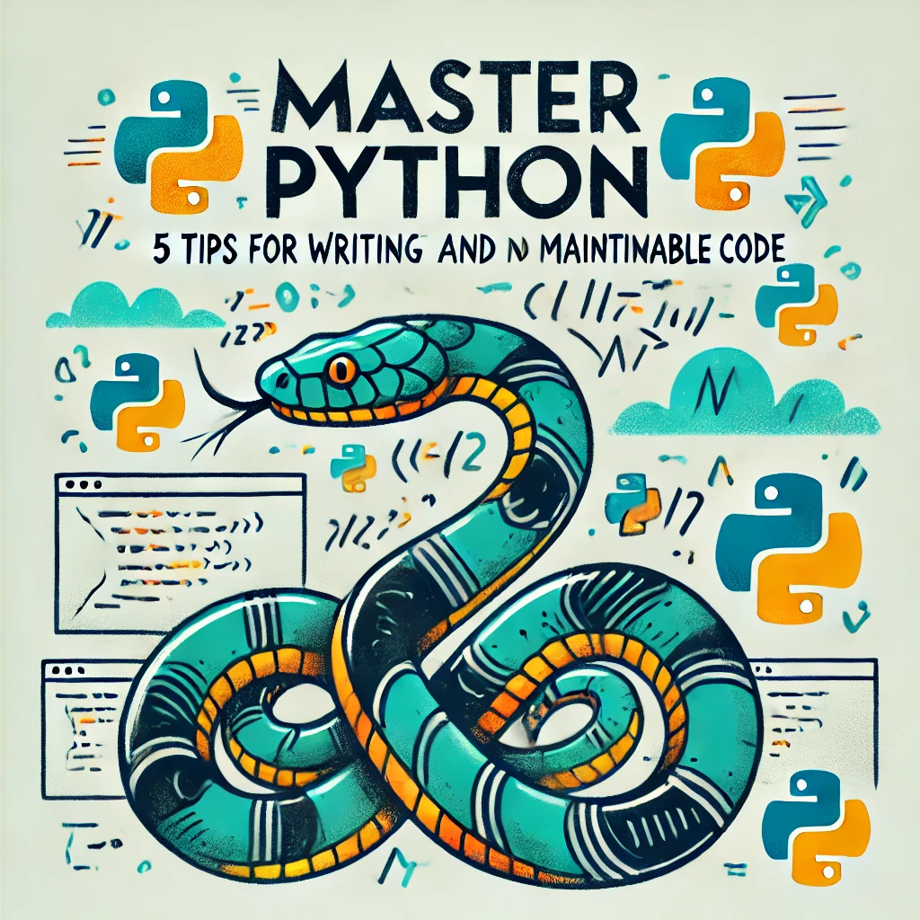 Master Python: 5 Tips for Writing Efficient and Maintainable Code | by ...