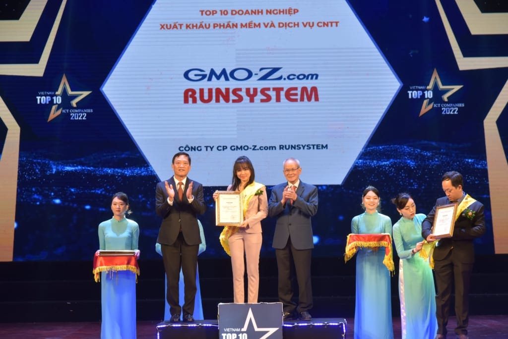 Lần thứ 6 liên tiếp GMO-Z.com RUNSYSTEM được vinh danh TOP 10 Doanh nghiệp CNTT Việt Nam | by ...