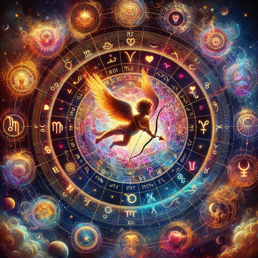 Cupido Asteroid in Astrology. Cupido, the Roman god of love and… | by ...