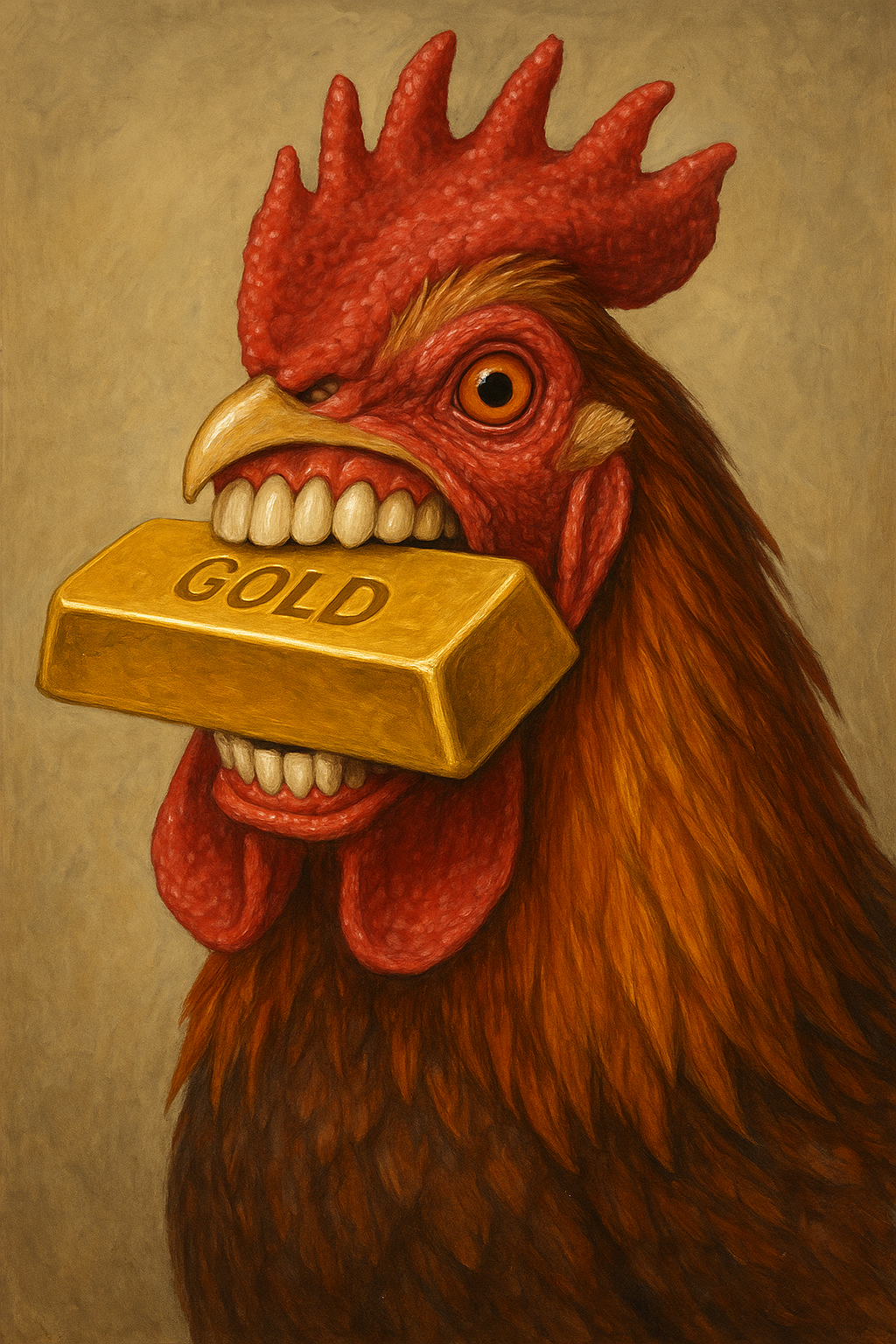 The chicken complains of having no teeth to chew | by Shedrach Baba ...