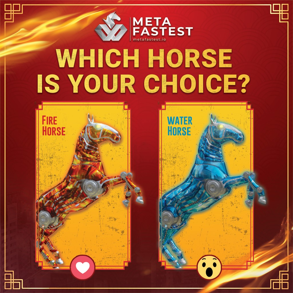 Two opposite element horses 🔥Fire🔥 vs 💧Water💧 are competing at Meta ...