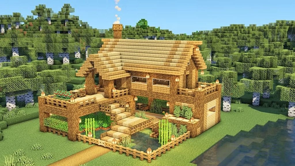 THE STARTER HOUSE- MINECRAFT FULL GUIDE AND TUTORIAL… | by Supriya ...
