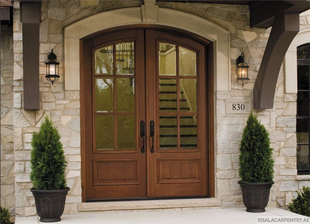 Custom made doors offer a personalized touch to any space, marrying ...