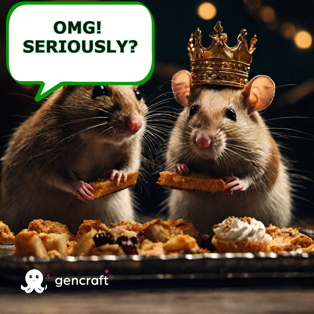 King Ratatouille’s Food Cravings. More complaining from Queen ...