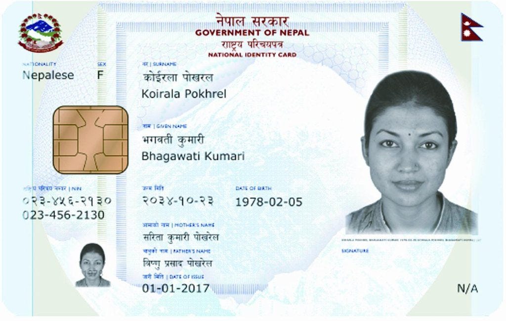 Issues Of National Identity Card In Nepal By Harsha Man Maharjan Medium