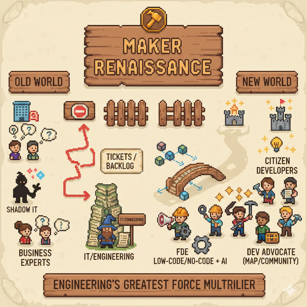 The Maker Renaissance. Why Enabling Citizen Developers Is… | by Amber ...