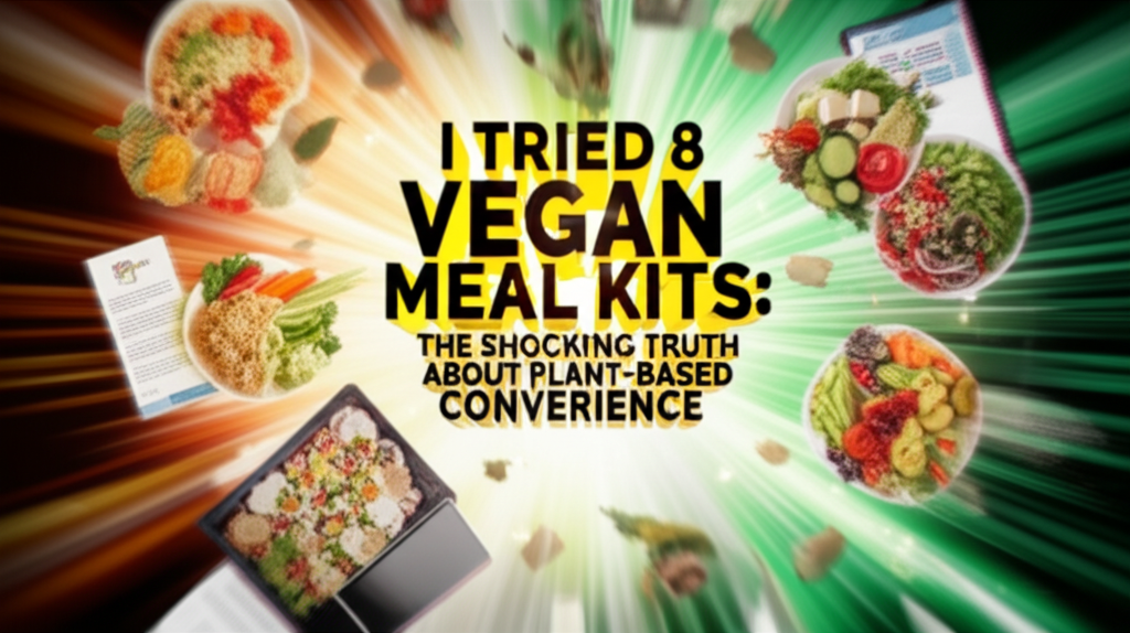 I Tried 8 Vegan Meal Kits: The Shocking Truth About Plant-Based ...
