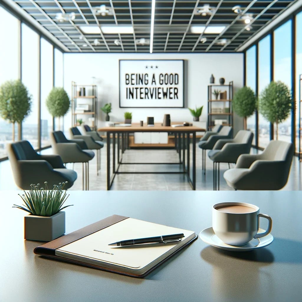 Being a Good Interviewer. If you interview people or are getting… | by ...