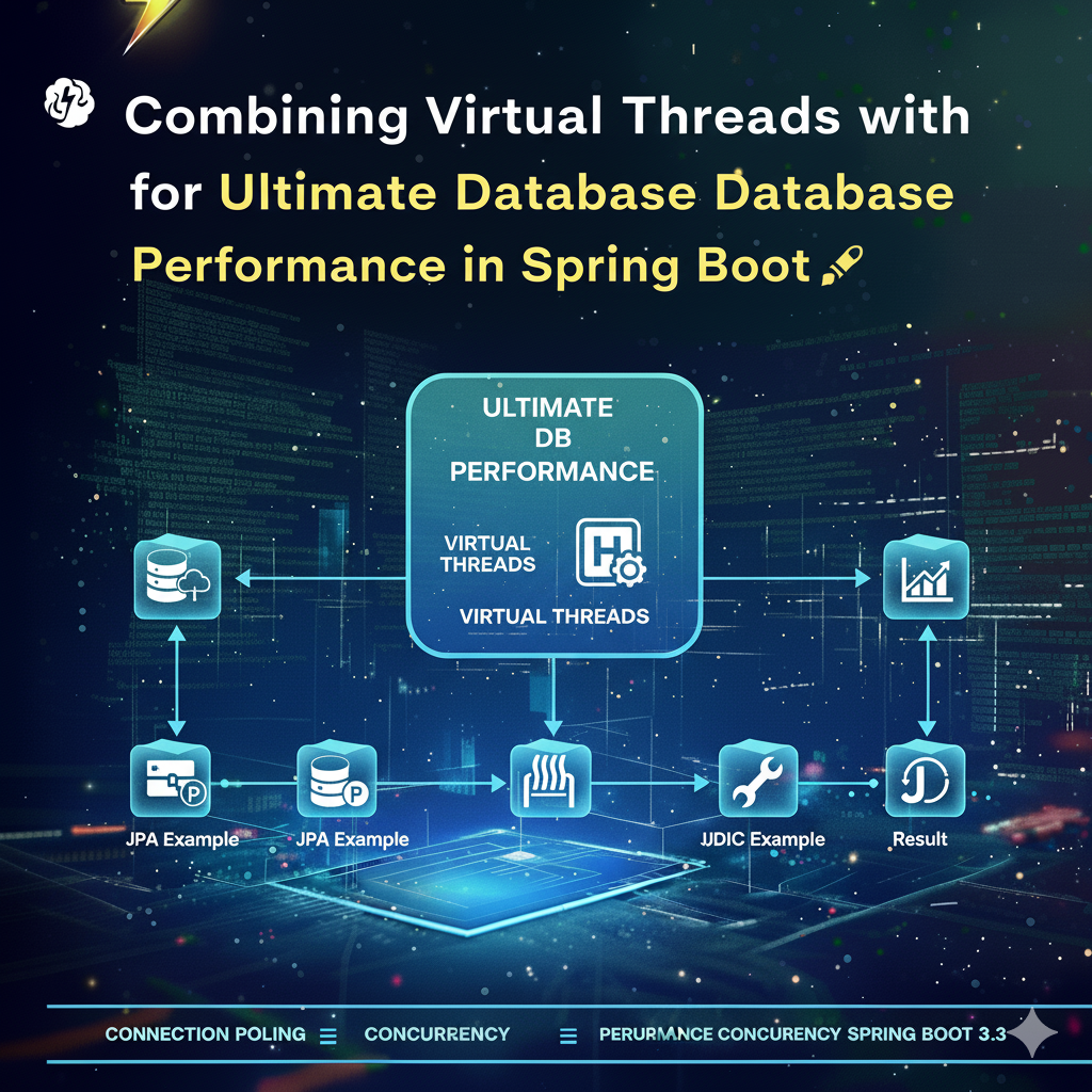 🔥 Combining Virtual Threads with HikariCP for Ultimate Database Performance in Spring Boot 🚀 ...