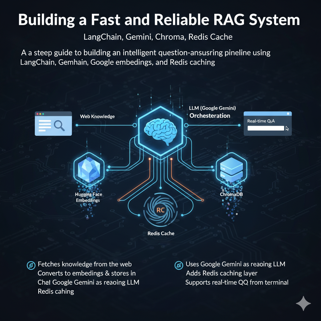 Building a Fast and Reliable RAG System with LangChain, Gemini, Chroma, and Redis Cache | by ...