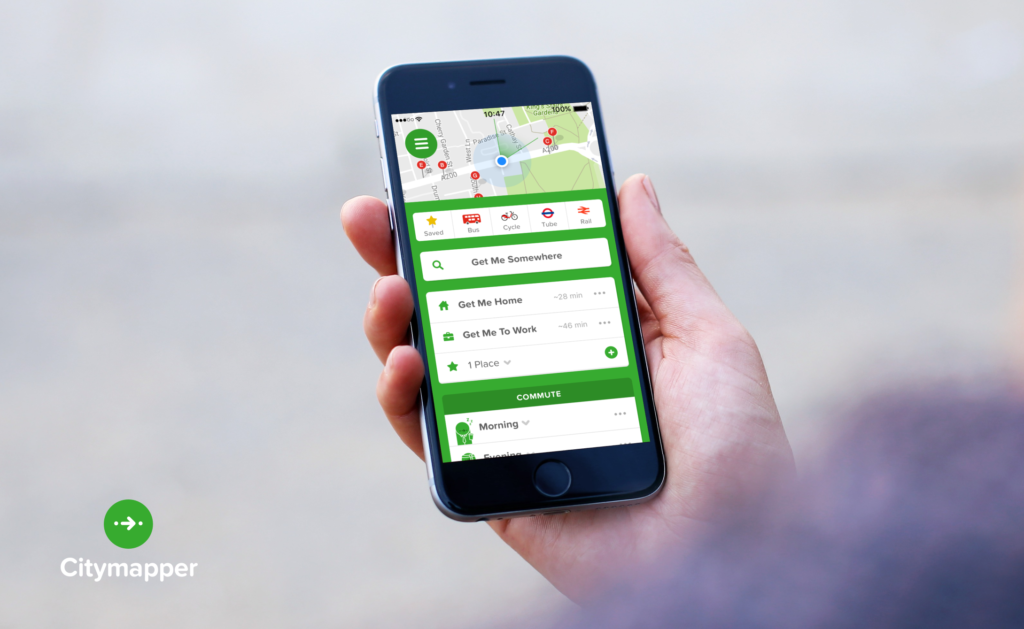 Transit and mapping: Citymapper app | by Julia Varela | Medium