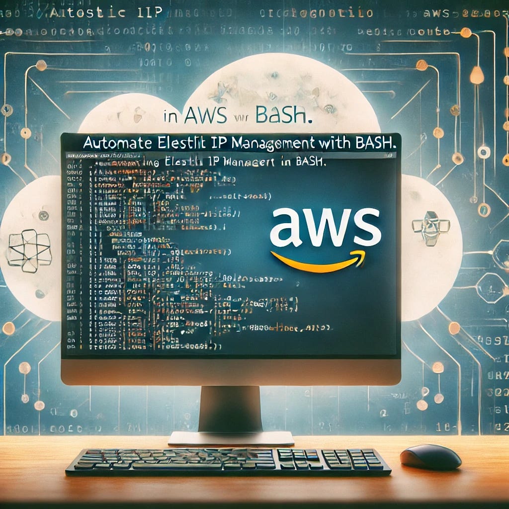 Automate AWS Elastic IP Management with a Bash Script | by Elhoucine lazrak | Nov, 2024 | Medium