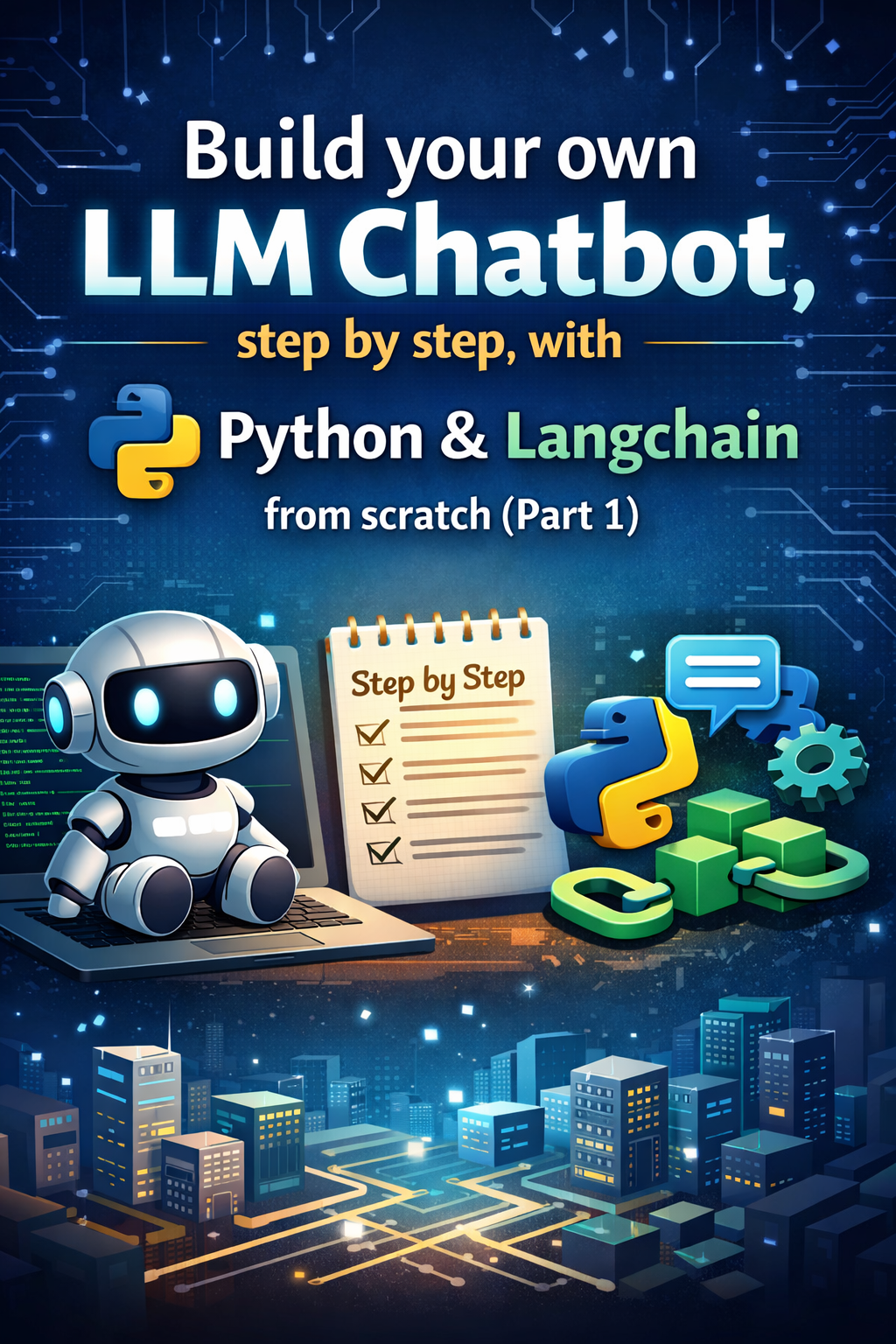 Build your own LLM Chatbot, step by step, with Python and Langchain from scratch (Part 1 ...