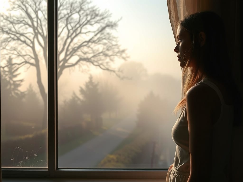Misty Morning - The Lark - Medium