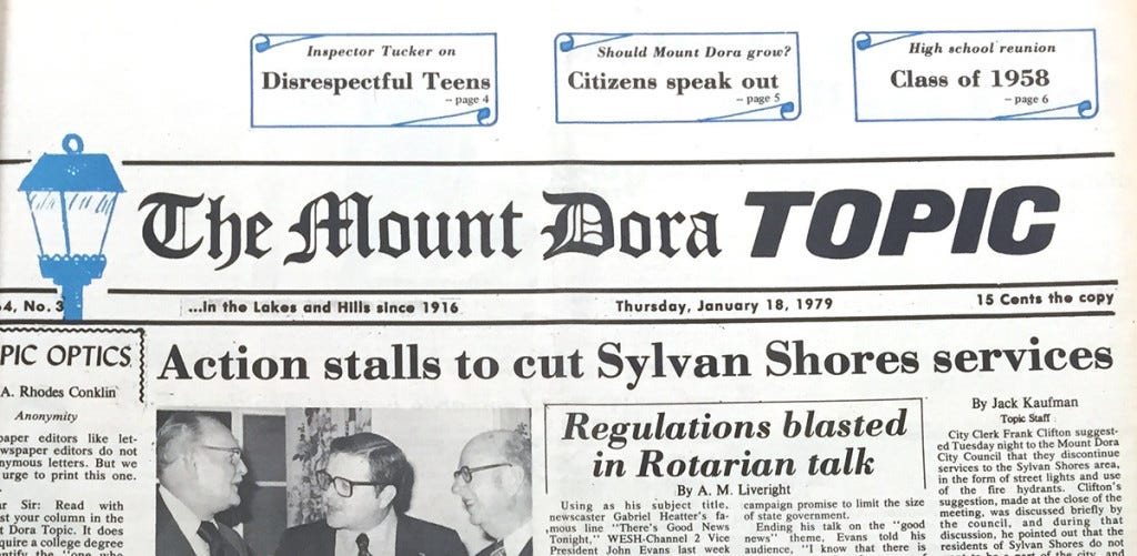 A History of Mount Dora’s News (Part 3) | by David Cohea | My Topic ...