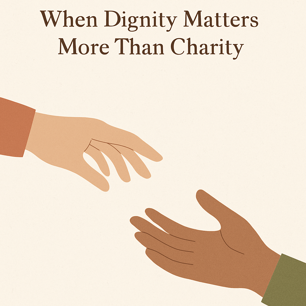 The Grace of Giving: When Dignity Matters More Than Charity | by Habil ...